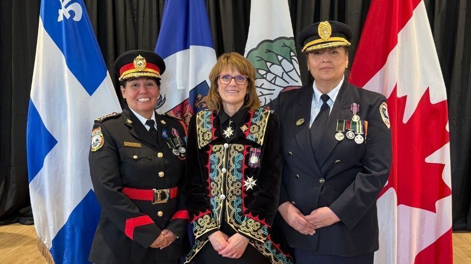 50 ans de présence : Les services de police autochtones rendent hommage ...